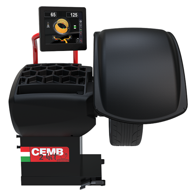 CEMB 2-HIT Video Wheel Balancer - Kent Garage Equipment