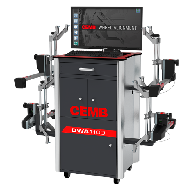 CEMB DWA1100 Cabinet – 8CCD Wheel Alignment - Kent Garage Equipment