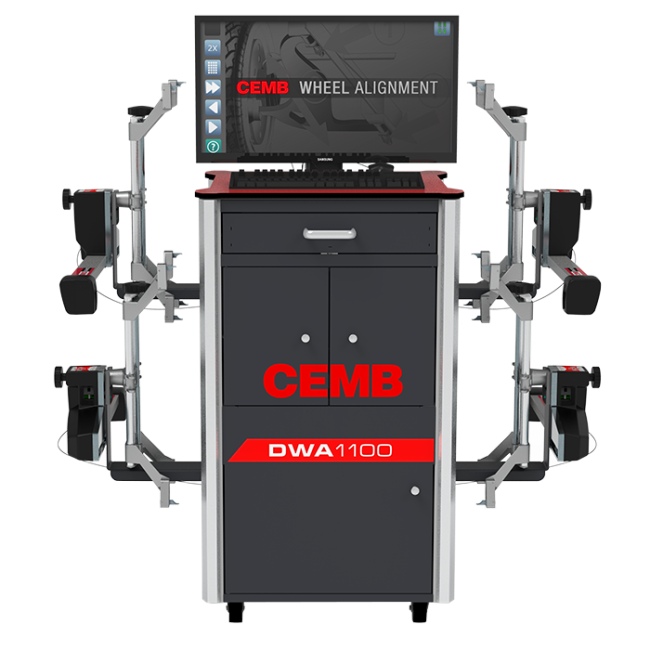 CEMB DWA1100 Cabinet – 8CCD Wheel Alignment - Kent Garage Equipment