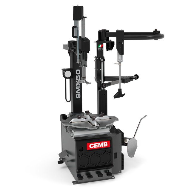 CEMB SMX50 with HPX-STD and FA ARM Tyre Changer - Kent Garage Equipment