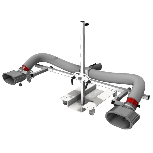 Worky GYNMA-GON Oval Exhaust Extraction - Kent Garage Equipment